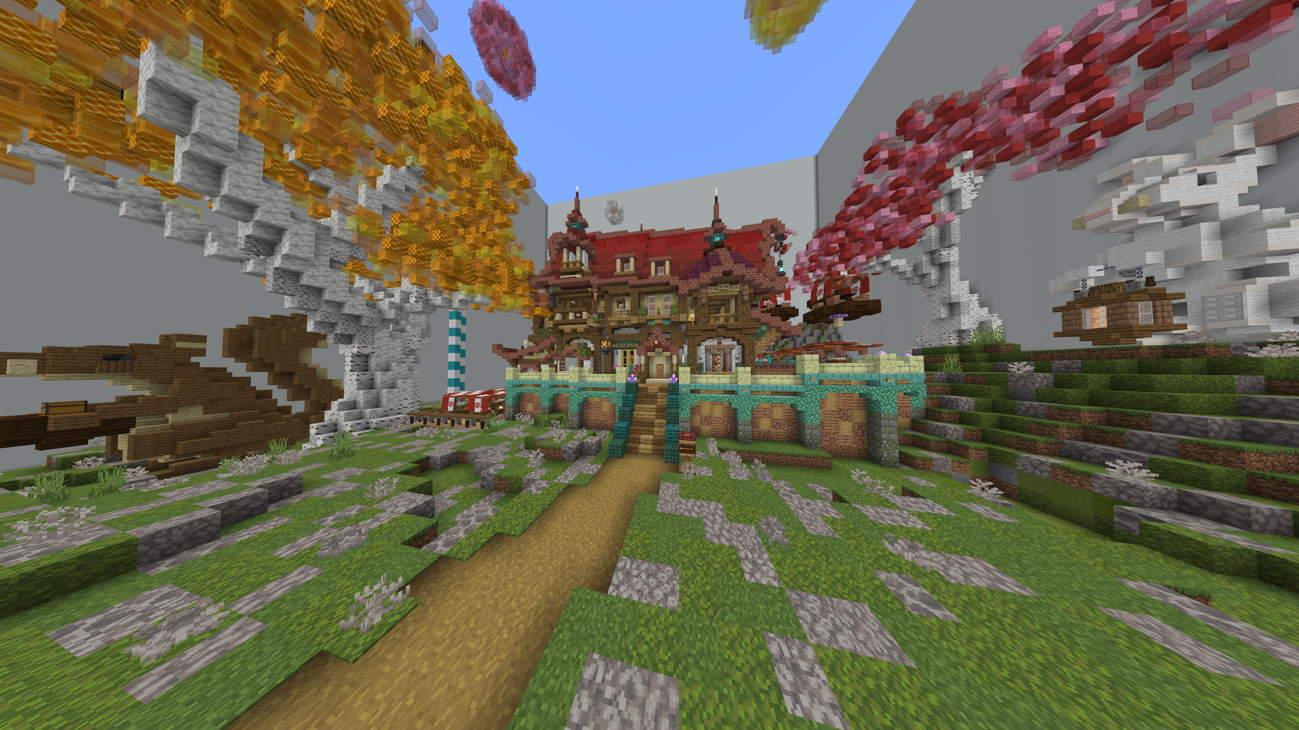 PvPバトルロイヤルマップ（Ver.8.0.11）｜MineAdd - マイクラの配布／共有サイト